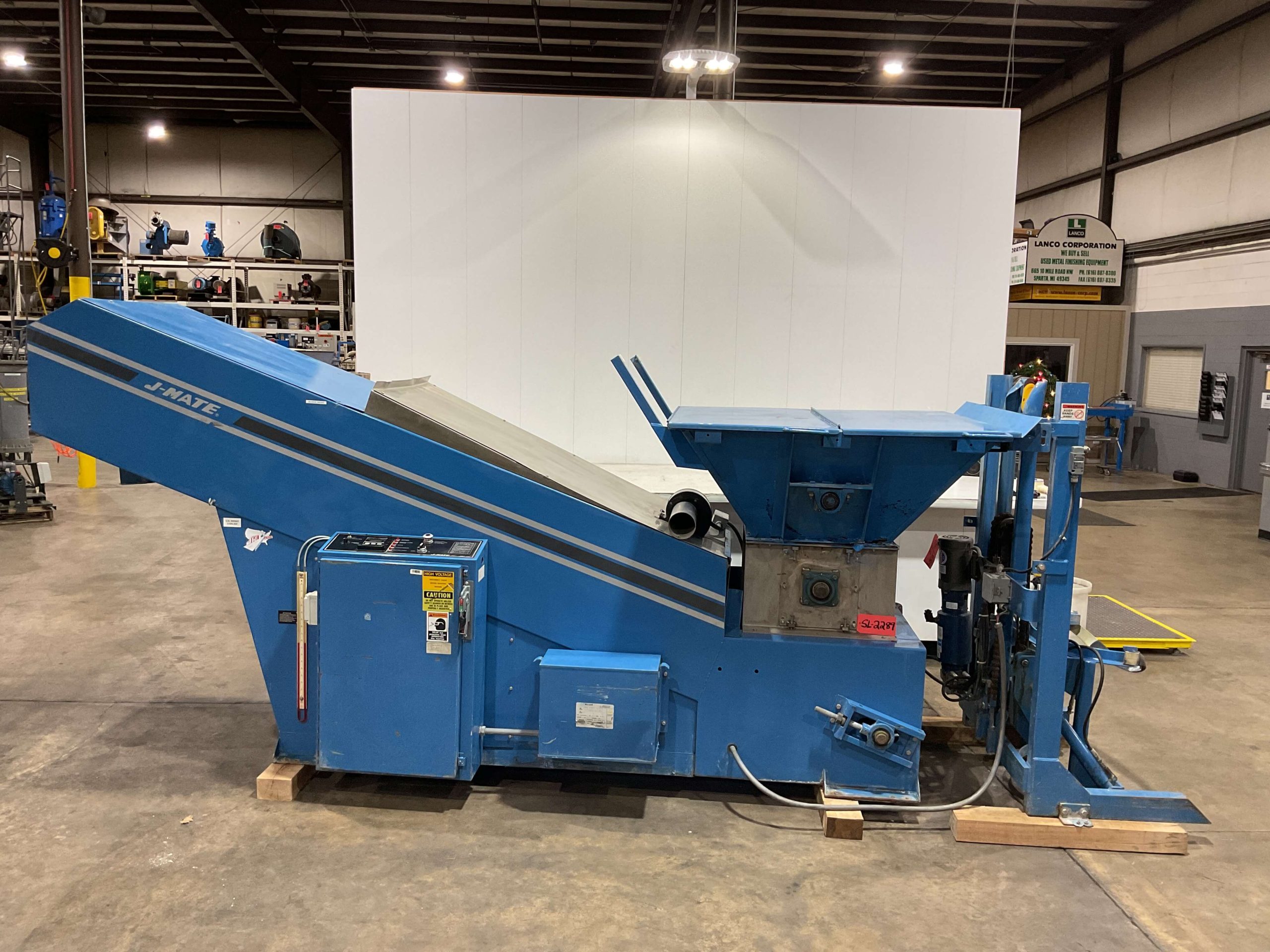 JWI Model 180G Continuous Belt Gas Sludge Dryer SL2289 - Lanco ...